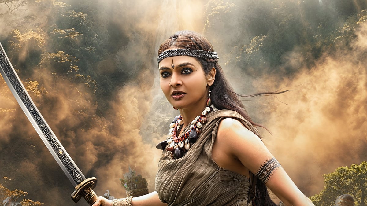 Kannappa makers release character poster for Madhoo